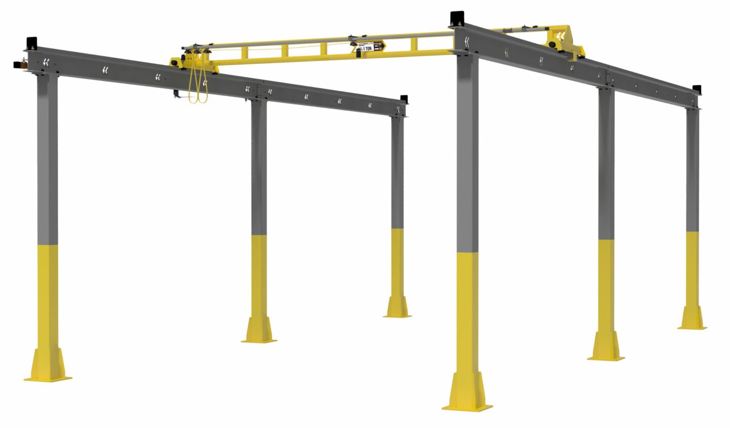 PWI HyperLite Workstation Crane | Hoist Zone